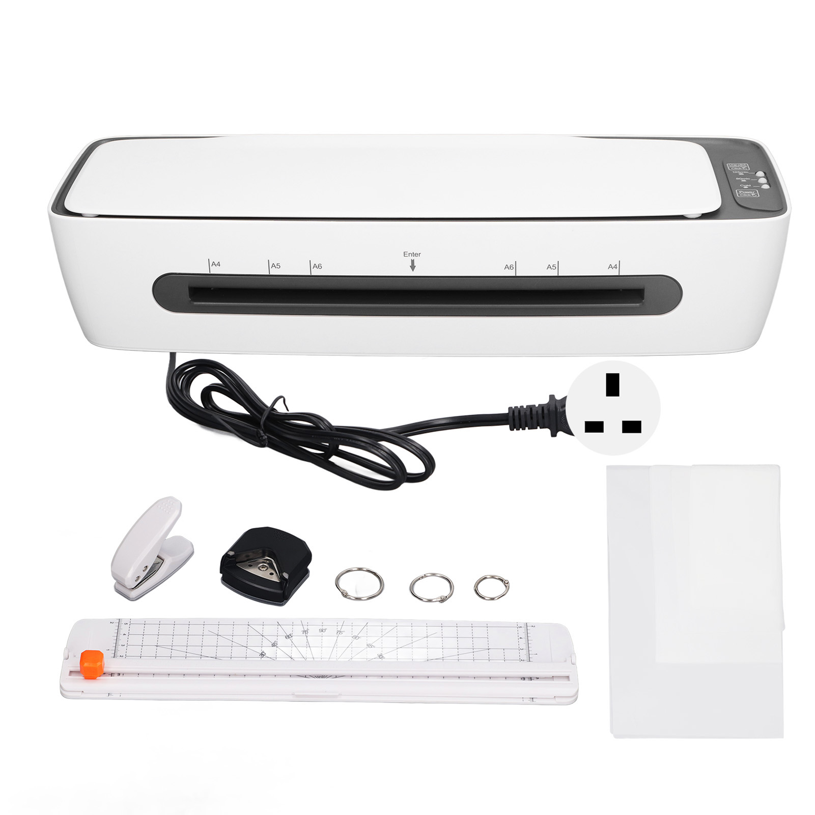 Photo Laminating Machine Hot Cold A4 Laminator with 12 Laminating ...