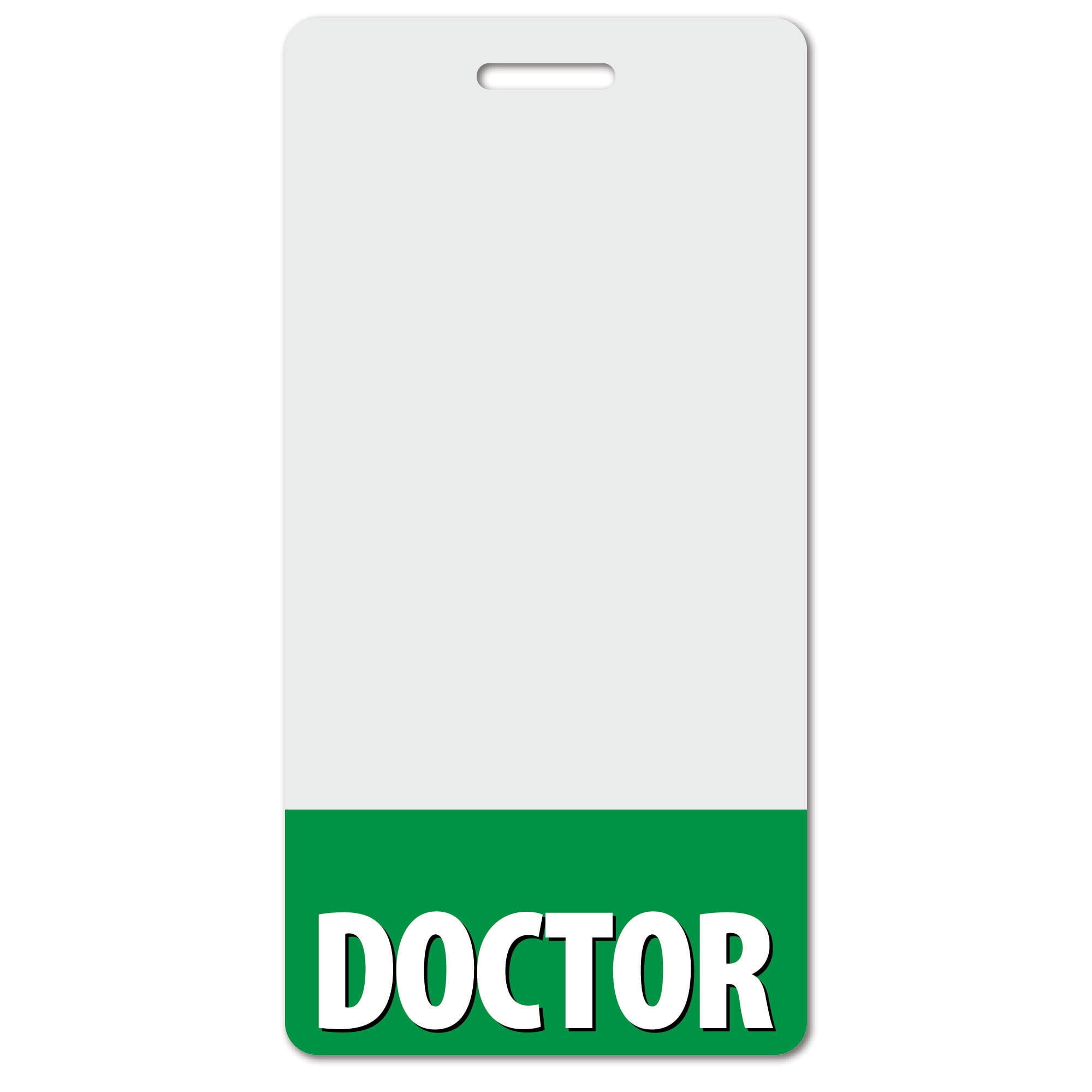 DOCTOR Heavy Duty Vertical Green (20 pack) - Spill & Tear Proof Cards ...