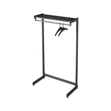 Quartet Double-Sided Garment Rack - Freestanding, 1 Each, Black Powder ...
