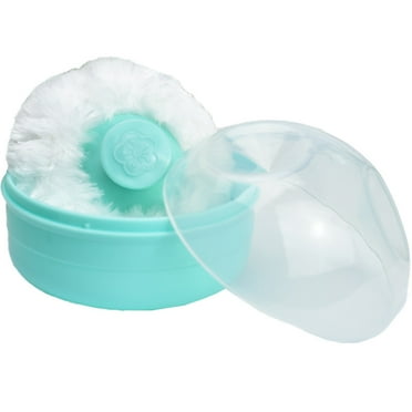 Baby Body Dusting Powder Puff Case, Talcum Powder Container Holder for ...