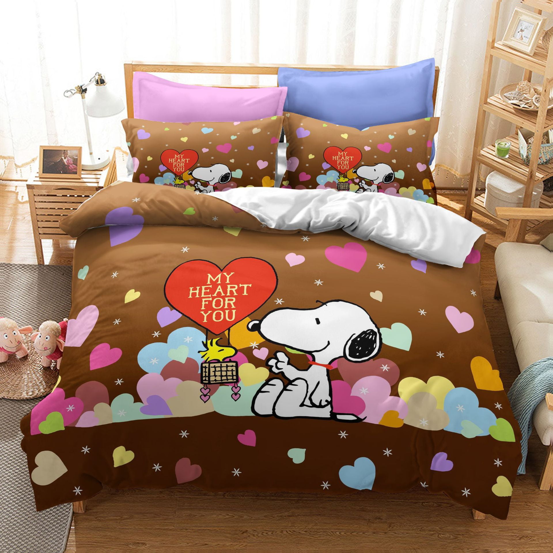 Snoopy Snoopy bedding three-piece home textile set - Walmart.ca