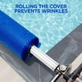 Shop Square 14' x 28' Rectangle Solar Pool Cover, 12 Mil, Blue, for ...