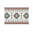 Aztec Sun Shade Sail 8'X10' Red Southwest Wind Bohemian Ethnic Wind UV ...