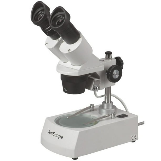 AmScope Student Forward Binocular Stereo Microscope 20X-30X-40X-60X New ...