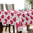 60x60in Square Printed Tablecloth Easy-Care Decorative Table Cloth for ...