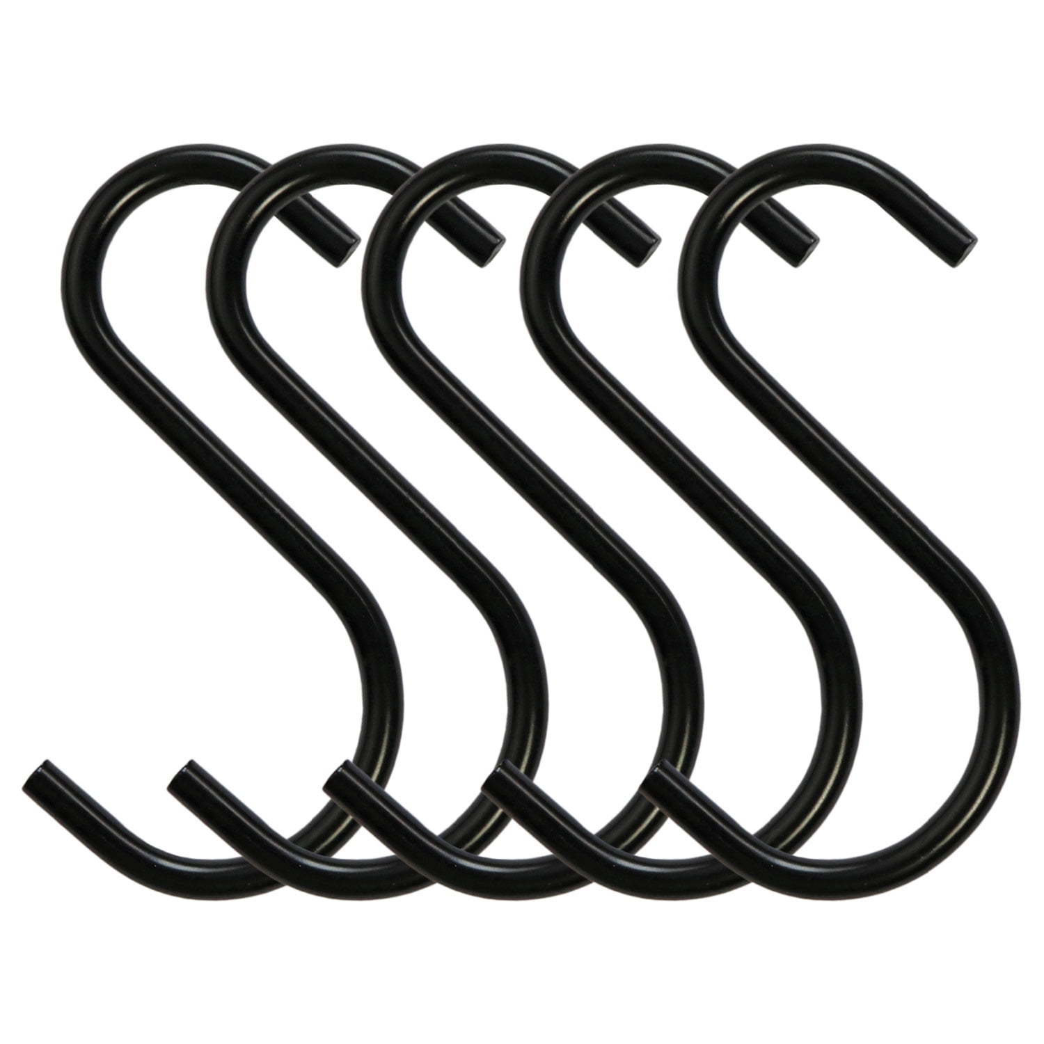 Millennial Essentials Heavy Duty S Hooks Metal S Shaped Hooks Black ... Millennial Essentials Heavy Duty S Hooks Metal S Shaped Hooks Black ...