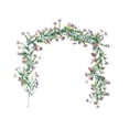 Independence Day Artificial Vine Garland 180cm Red White Blue Mantel ...