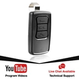 KeylessOption Replacement for Genie GM3T-R Garage Door Remote Opener ...