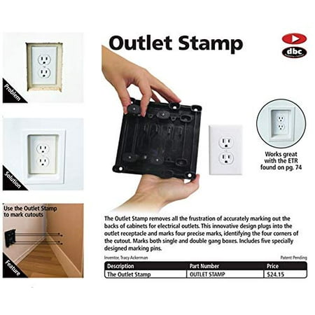 Fastcap Cabinet Electrical Outlet Stamp | Walmart Canada