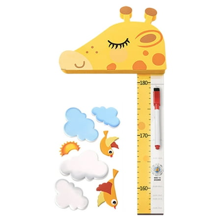 Practical Measurement Height Ruler Children Wall Sticker 3D Universal ...