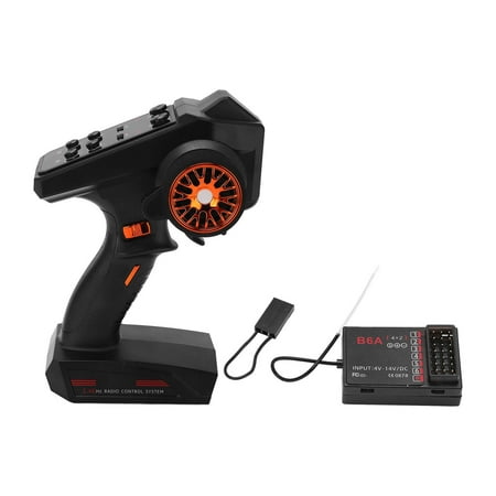 RC Transmitter And Receiver, RC Radio Controller Comfortable 6 Channels ...
