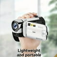 1080P HD Camcorder with 270° Rotating LED Flip Screen - 32GB Memory ...