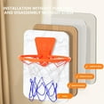 Kchsji Collapsible Silent Indoor Basketball Hoop Wall-Mounted Foldable ...