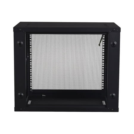 APC NetShelter WX AR109 - Cabinet - wall mountable - black - 9U - 19 ...