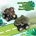 Dinosaur Toys Pull Back Cars Mini Monster Truck Car Toy Set for Kids ...