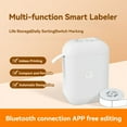 D11 Pro Portable Bluetooth Mini Thermal Label Printer Mobile Phone APP ...
