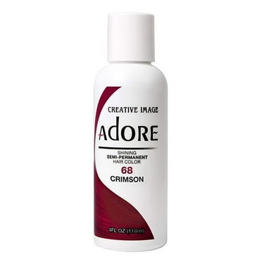Adore Semi-Permanent Haircolor, #125 Purple Black, 4 oz, 6 Pack ...