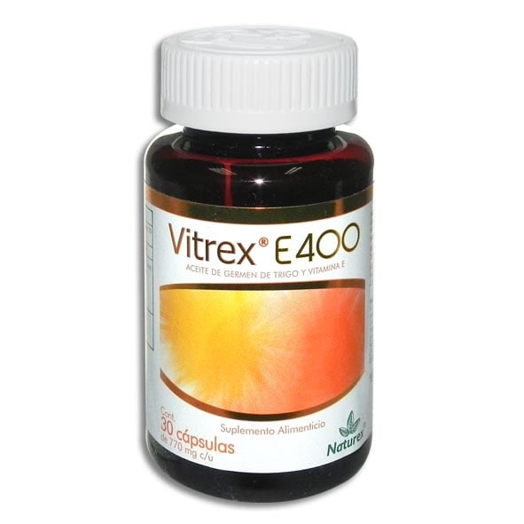 VITREX E-400 NATUREX CAP 400 MG C/30 | Walmart en línea