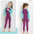 EnJoCho Little Girls Full Body Rash Guard U𝖯F 50+ Zipper Bodysuit ...