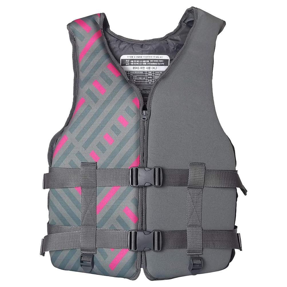 Adult Buoyancy Safety Vest Portable Life Jacket for Water Ski Swimming ...