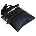 Ladies Genuine Leather Multi-Pocket Shoulder Bag Purse for Womens ...