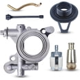 CaraMart Oil Pump for Worm Gear Fuel Filter Kit Replace FOR 365 371 372 ...