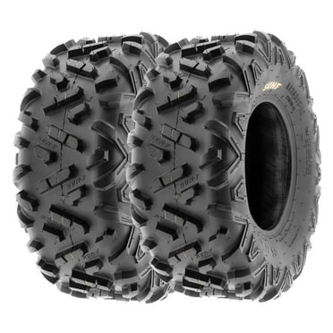 SunF A033 All-Terrain ATV UTV Tires 25x8-12 & 25x10-12, 6 PR, Non ...