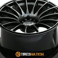 XXR 550 18 Hyperblack Wheel / Rim 5x100 & 5x4.5 with a 36mm Offset and ...