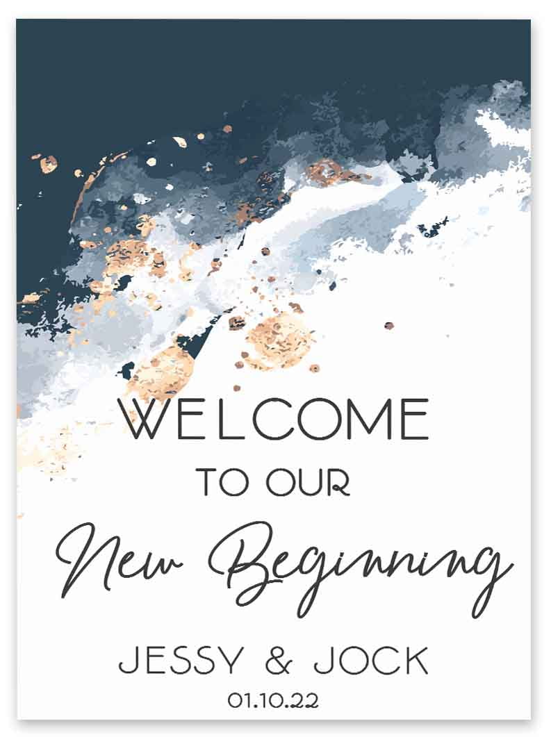 Darling Souvenir MADE WITH LOVE Personalized Welcome Sign/ Banner ...