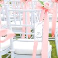 24Pcs 2 Sets Paper Seat Reserved Sign Hanging with Polyester Ribbon ...