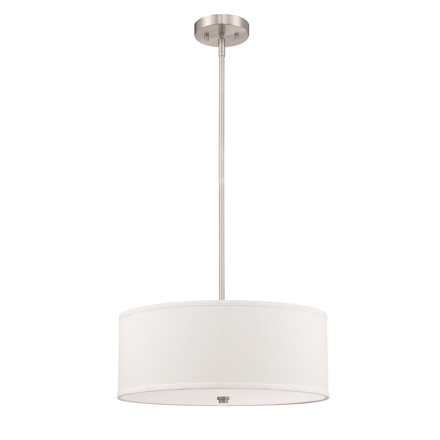 Millennium Lighting Jackson 3 Light Pendant Fixture in Brushed Nickel ...