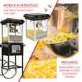FunTime Full Size 8 oz Tabletop Electric Home Popcorn Maker Machine ...