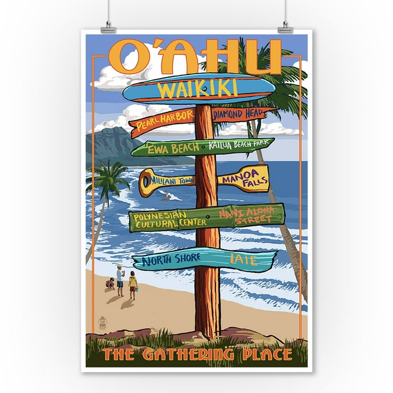 Aloha Street Sign