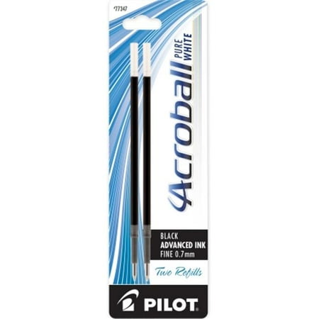 Pilot Corp. Of America 77347 Refill for Acroball Pens, Black, Fine, 2 ...