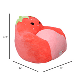 Squishmallows Official Scarlet Bean Bag Chair - 30 in Wide Kids Squishy ...