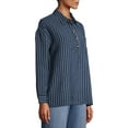 Time and Tru Women's Button Front Tunic - Walmart.com