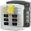 Blue Sea Systems 5018 Fuse Block AGC 6 Cir. - Walmart.com