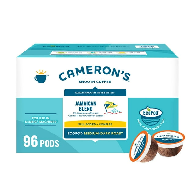 Cameron's Coffee Single Serve Coffee Cups, Jamaican Blend 96 ct ...