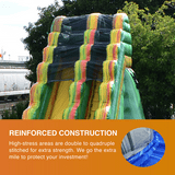 JumpOrange Amazon River 19 ft Inflatable Water Slide (with Blower ...