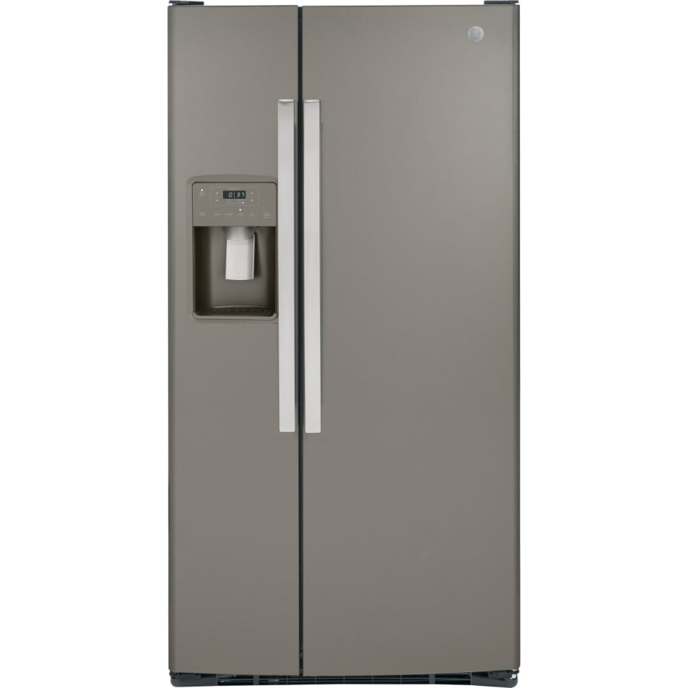 Click here for Ge 23 Cu. Ft. Side-By-Side Refrigerator Slate - Gs... prices