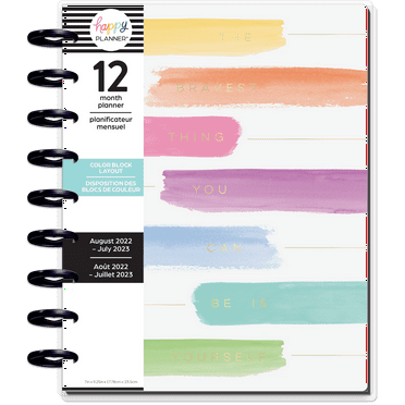 The Happy Planner, Classic 18 Month Planner, July 2022 - December 2023 ...