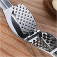 Garlic Press Manually Mashed Garlic Crusher Machine Handheld Ergonomic ...