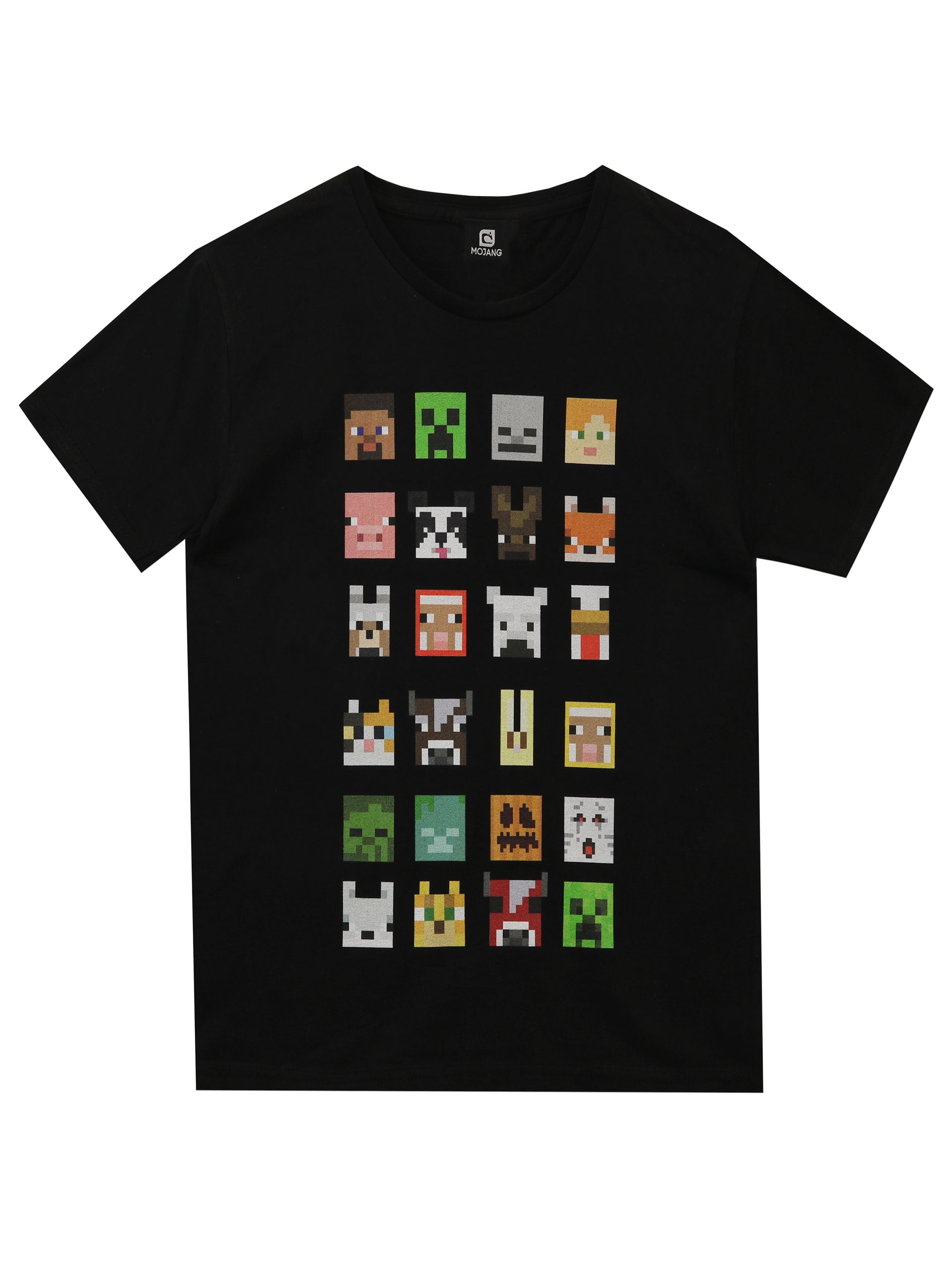Minecraft Boys Short Sleeve T-shirt Sizes 4-16 - Walmart.com