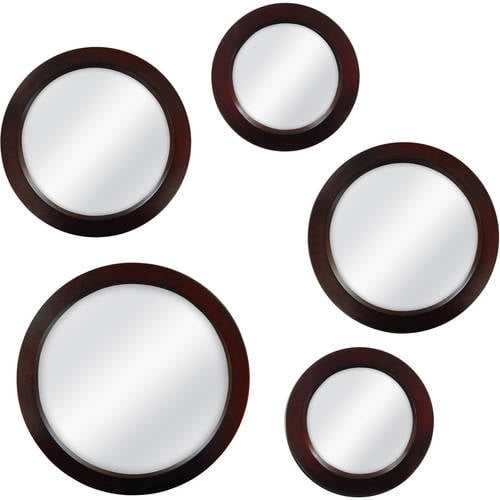 Mainstays 5-Piece Mirror Set, Bronze - Walmart.com