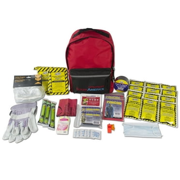 Ready America 70452 3 Days, 4 Person, First Aid Survival Kit - Walmart.com