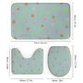 Chilfamy 4PCS Minimalist Geometric Shape Pattern Waterproof Shower ...