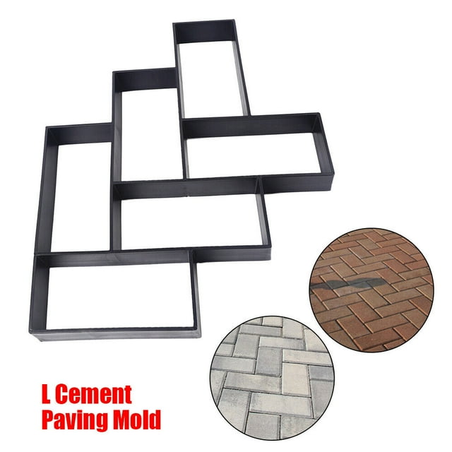 TOOL1SHOoo Cement Brick Stone Road Paver Maker Garden Walk Pavement ...