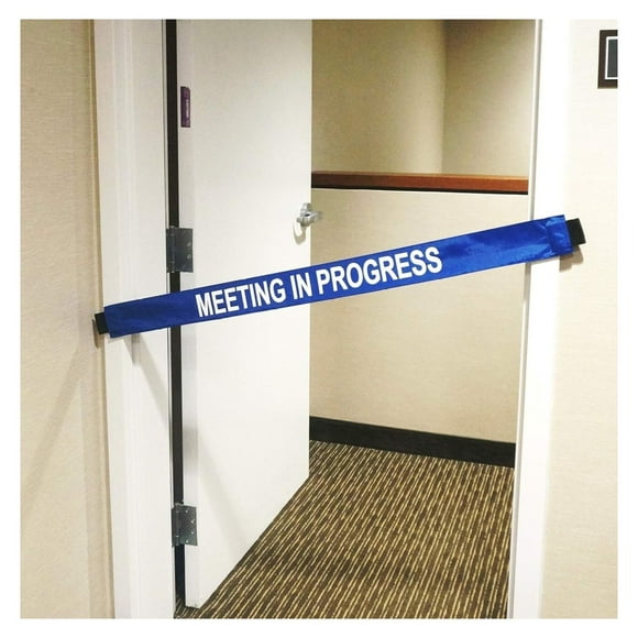 Meeting Progress Door Sign