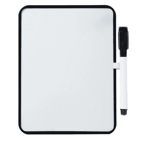 Magnetic Whiteboard Dry-Erase Framed Small Board with Marker and ...