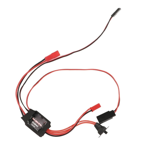 Brushed ESC,30A RC Car ESC Brushed Two Way ES RCESC Performance Driven ...